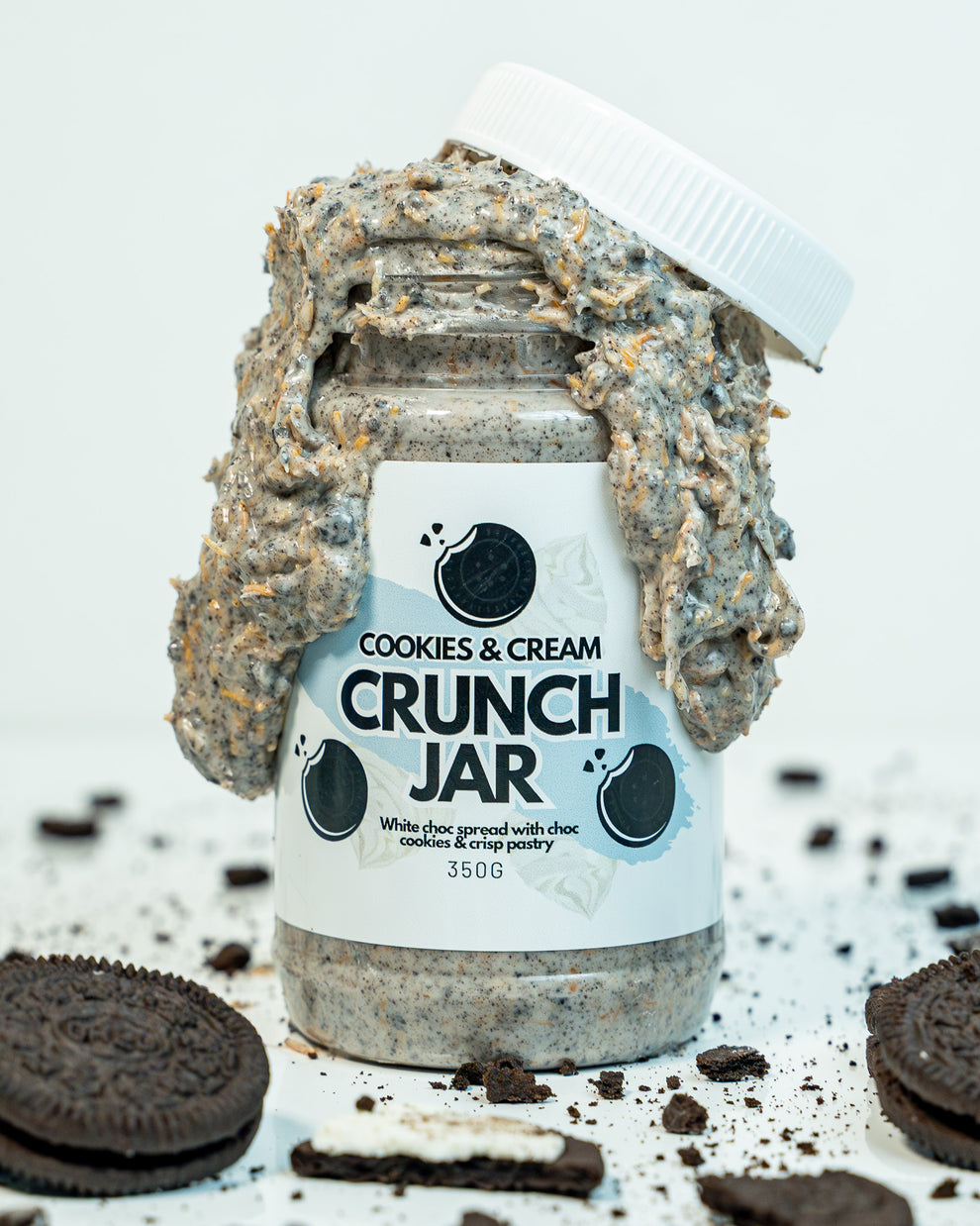 Cookies & Cream Crunch Jar | 350g – CRUNCH JAR