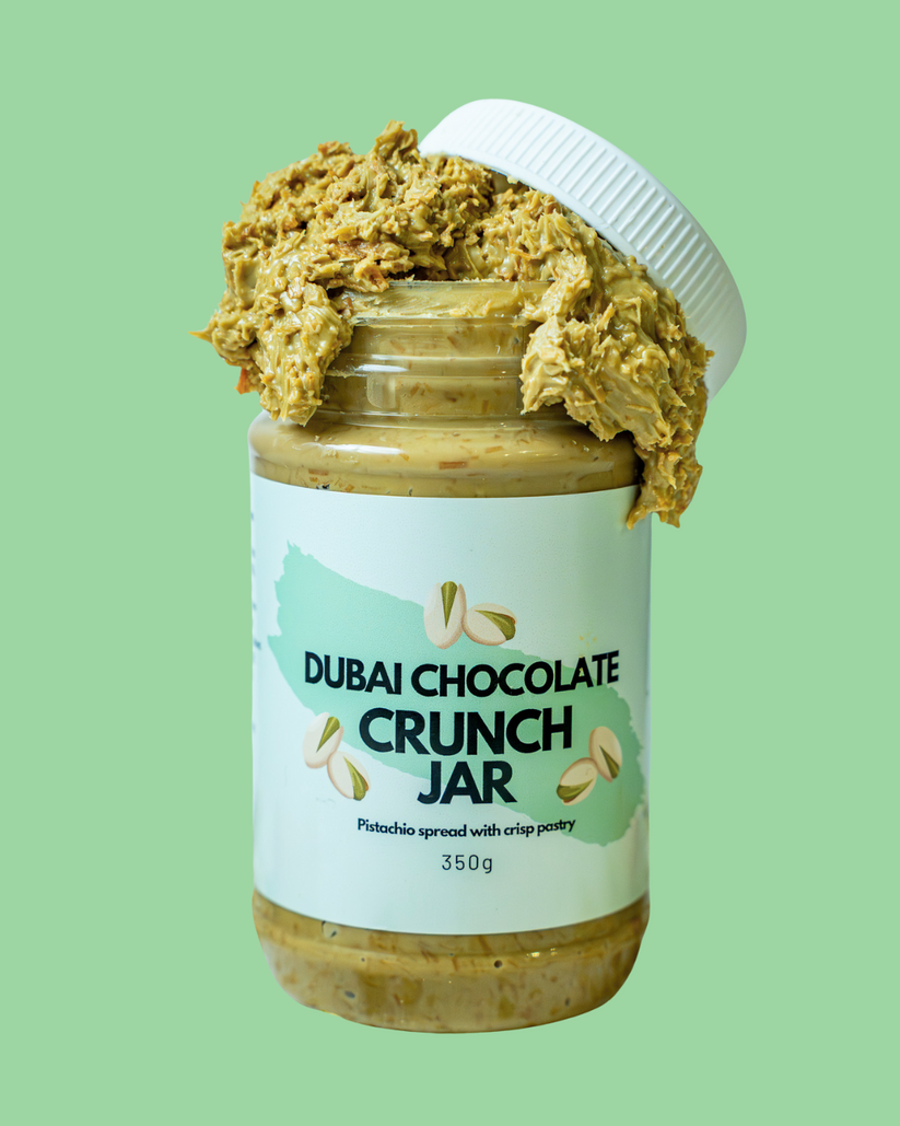 Dubai Chocolate Crunch Jar | 350g – CRUNCH JAR