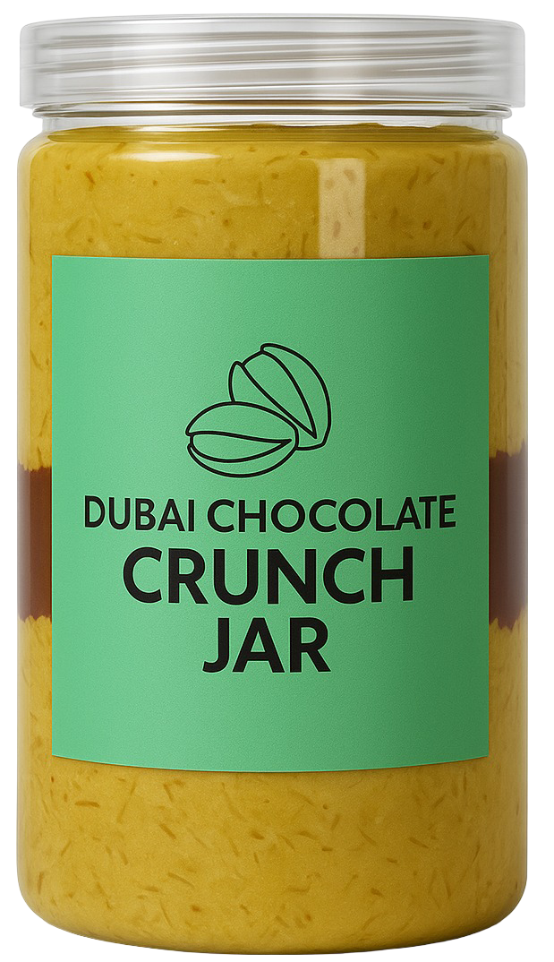 Dubai Chocolate Crunch Jar | 350g – CRUNCH JAR